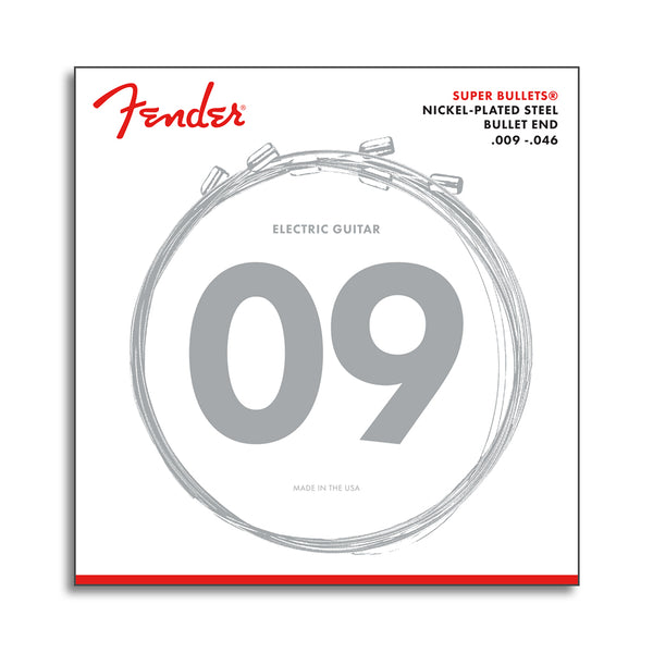 Fender Super Bullet Strings, Nickel Plated Steel, Bullet End, 3250LR G
