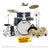 Pearl Roadshow-PLUS 5pc 22" Drum Package with Pearl Cymbals - Royal Bl ...