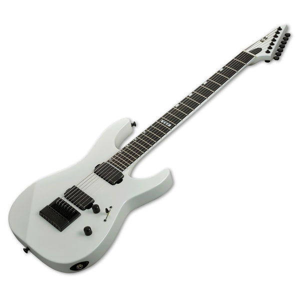 ESP E-II M-II 7B 7 String Electric Guitar Baritone Evertune - Pearl Wh