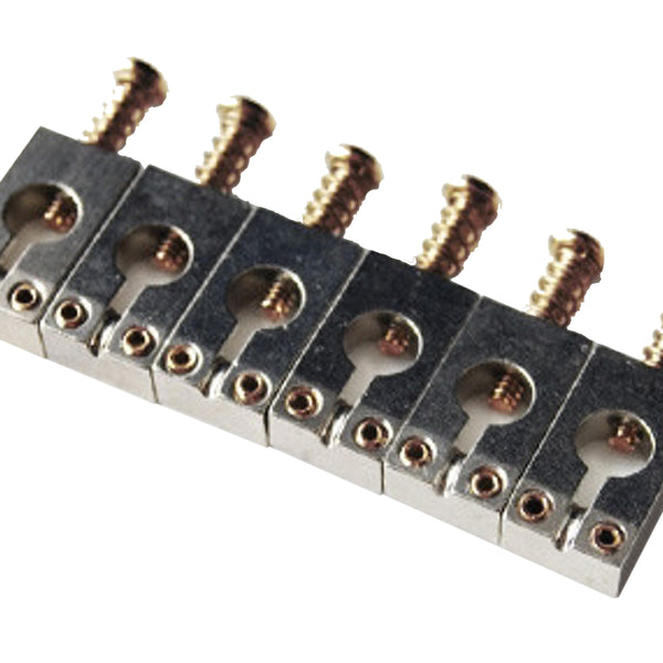 PRS - Tremolo Saddles - Set of 6 - Nickel