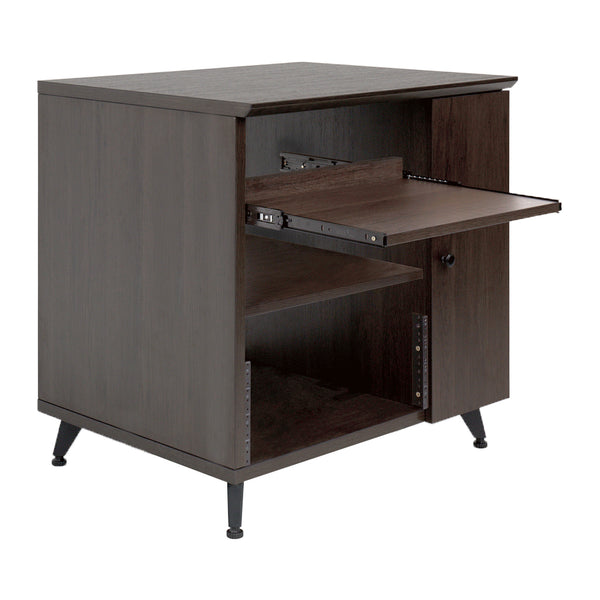 GATOR Elite Studio Sidecar Rack W/Shelf Brown