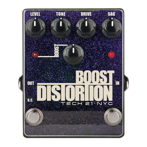 TECH 21 Boost Metallic Distortion Pedal