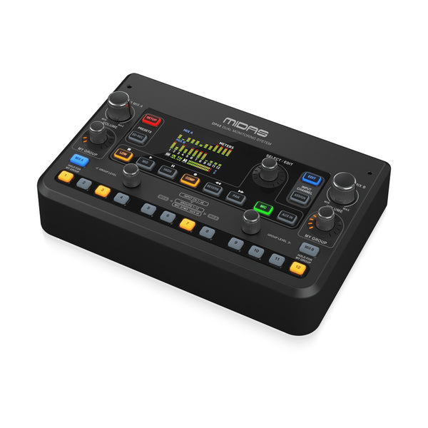 Midas DP48 Dual Channel Personal Monitor Mixer - Sky Music