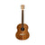 Cole Clark Little Lady 2 Mini Travel Acoustic/Electric Guitar - All Bl ...