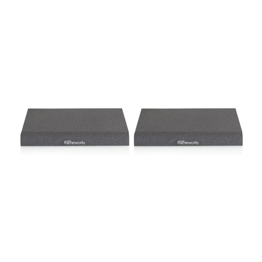 Gator GFW-ISOPAD-LG Studio Monitor Isolation Pads Pair - Large - Sky Music