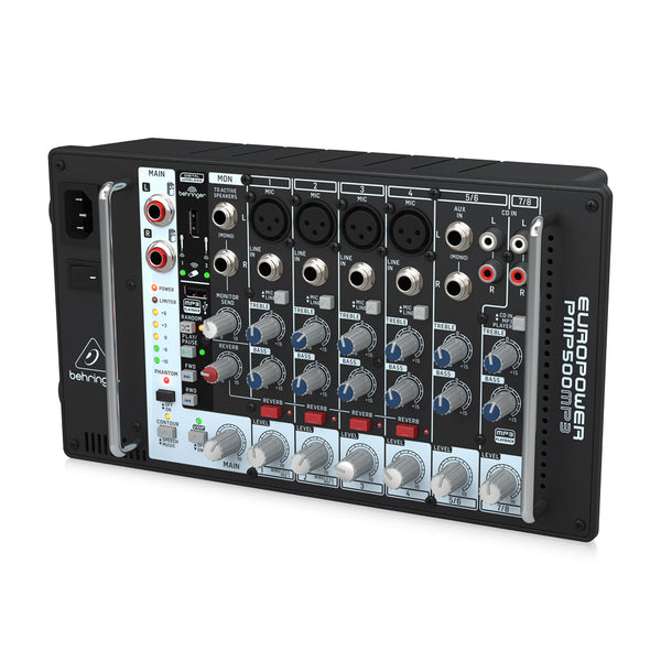 Behringer Europower PMP500MP3 Powered Mixer - Sky Music