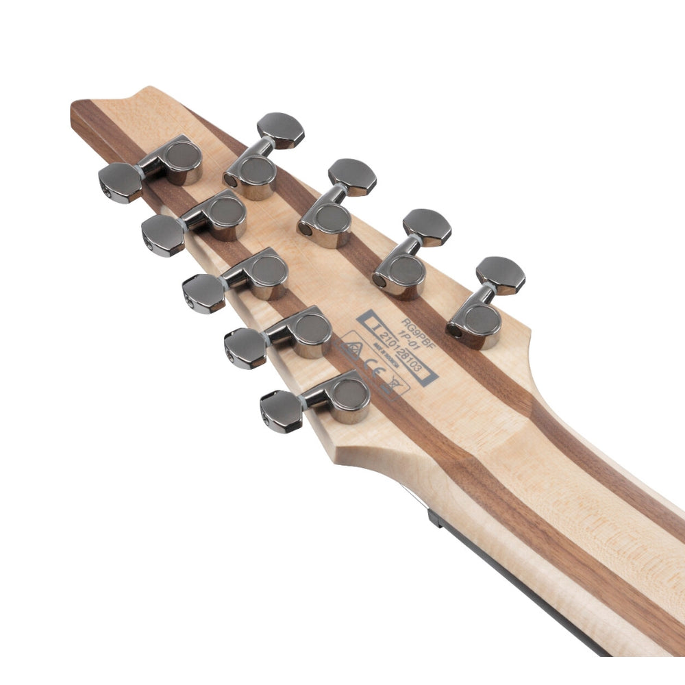 Ibanez RG9PB 9 String Electric Guitar - Transparent Gray Flat - Sky Music