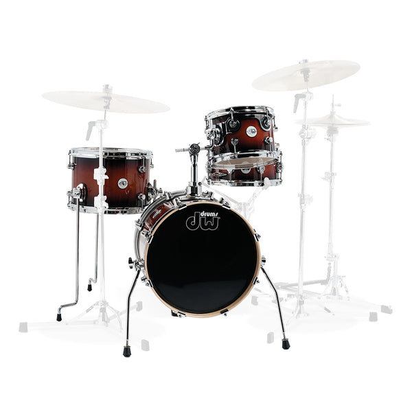 DW Design Series Mini-Pro 4-Piece Shell Pack - Tobacco Burst
