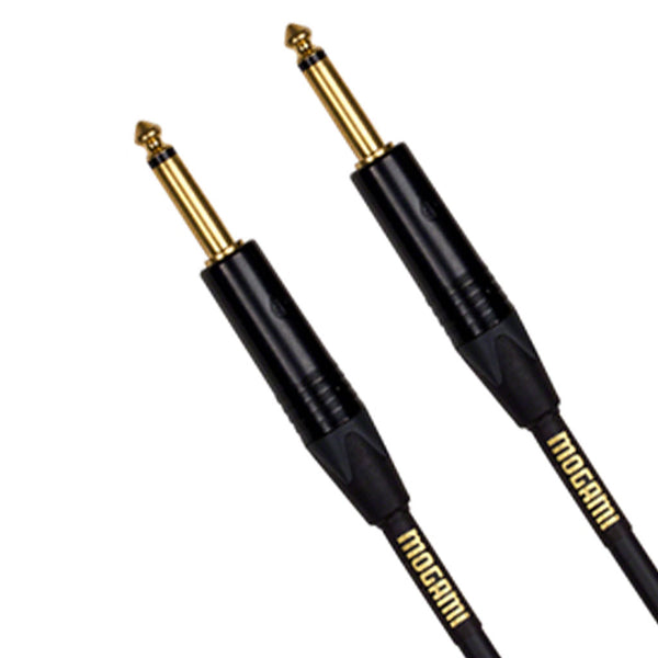 Mogami MOG-INSTRUMENT25 - Gold Series Instrument Cable - Straight/Stra ...