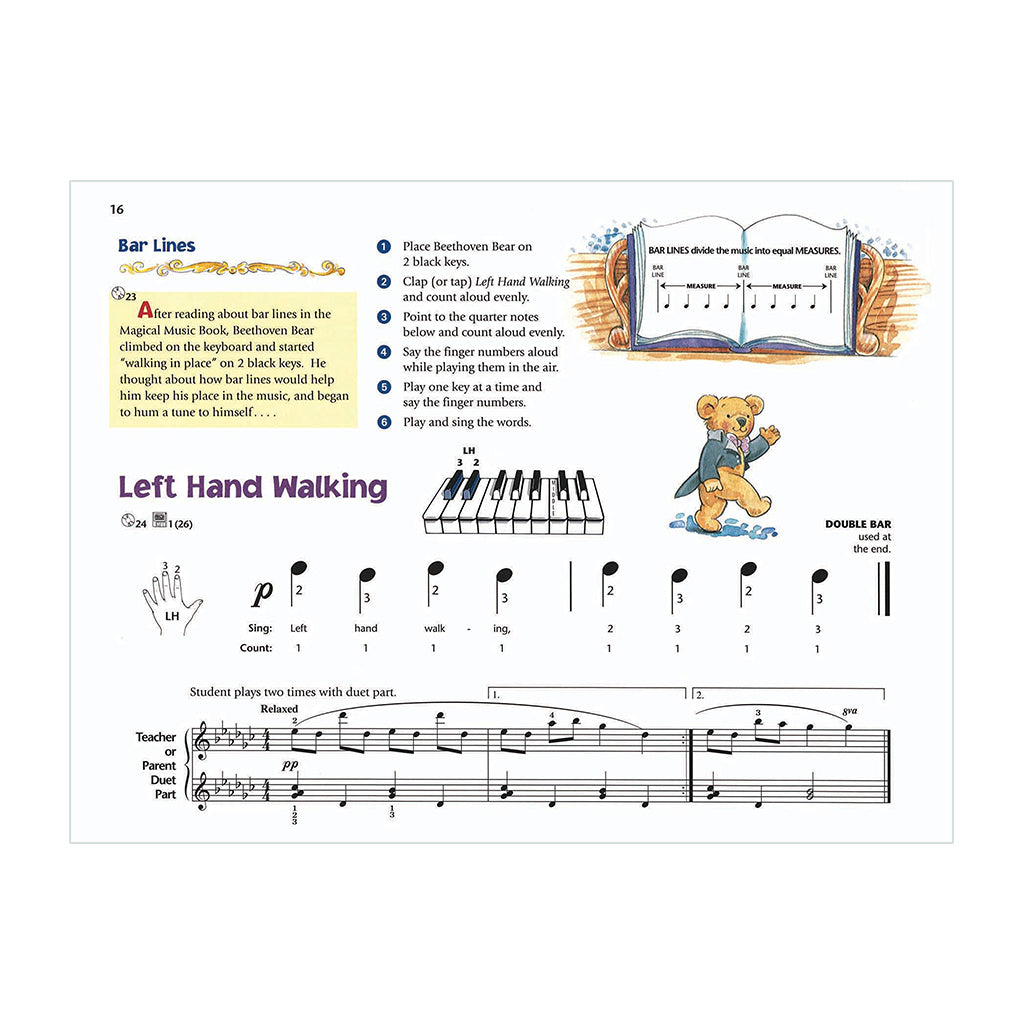 Music for Little Mozarts Music Lesson Book 1 - Sky Music
