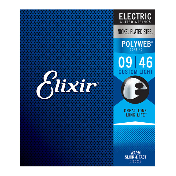 Elixir 12000 Polyweb Electric Custom Light 9-46