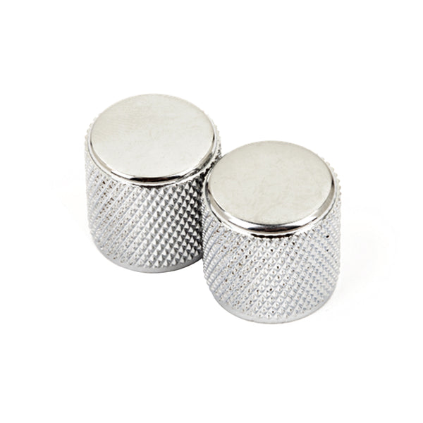 Fender - Telecaster/Precision Bass Knobs - Knurled Chrome