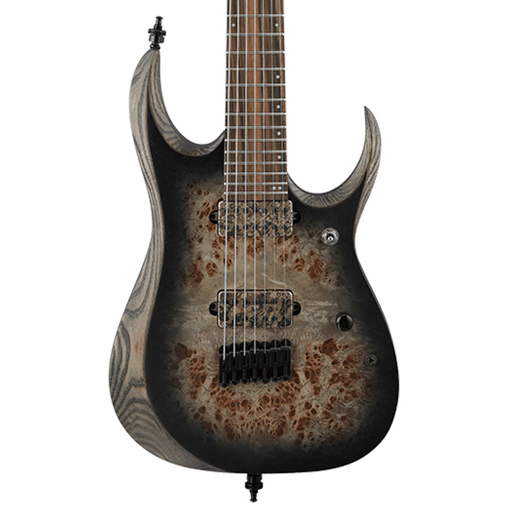 Ibanez RGD71ALPA 7 String - Charcoal Burst Black Stained Flat - Sky Music