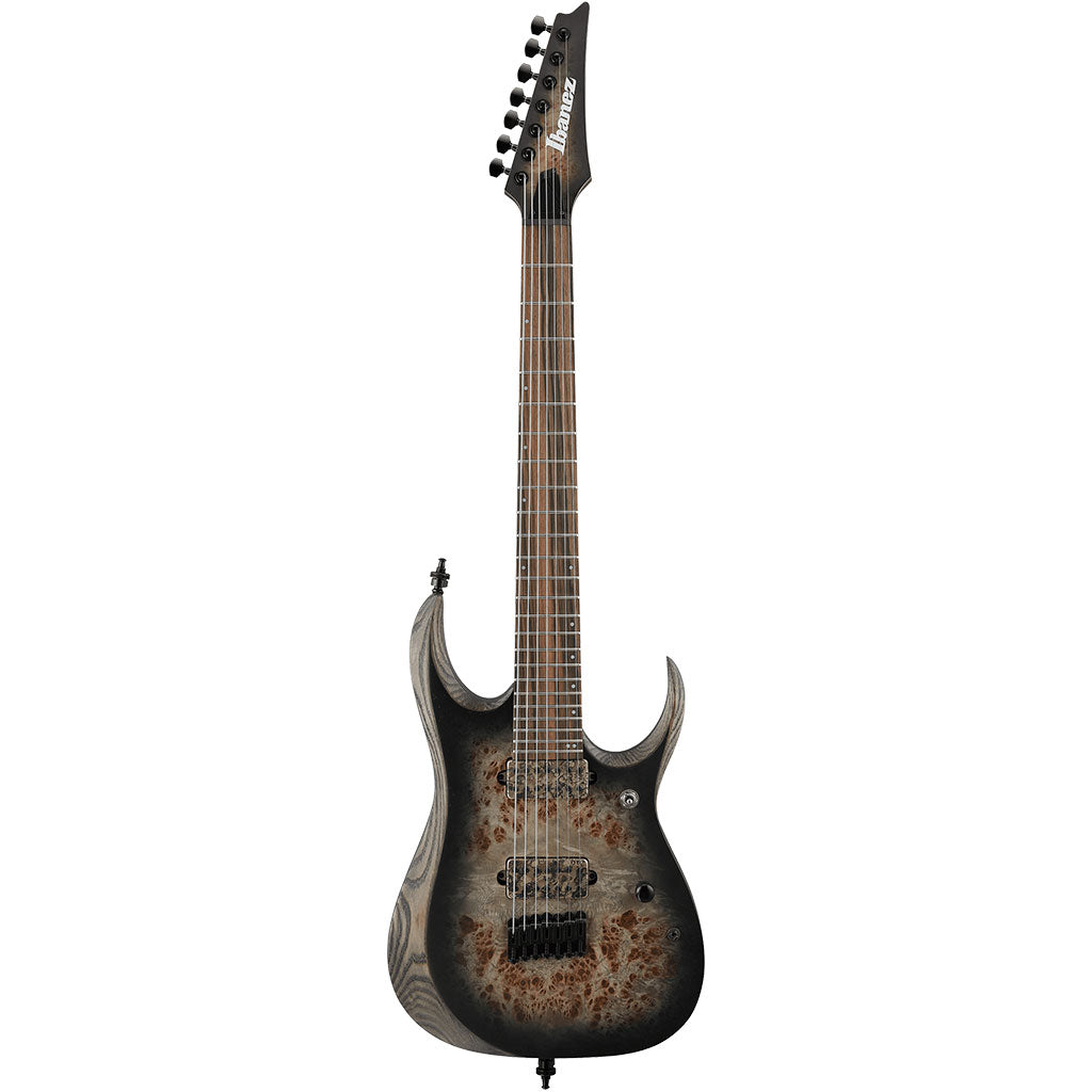 Ibanez RGD71ALPA 7 String - Charcoal Burst Black Stained Flat - Sky Music